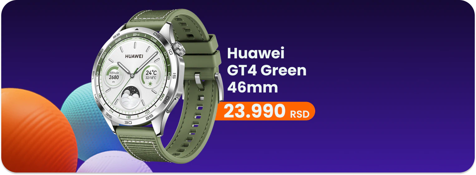 Huawei Watch GT4 Green 46mm - Fonly